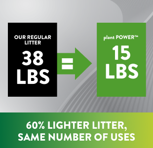 Plant Power Plant-Based Lightweight Clumping Cat Litter | ARM & HAMMER™