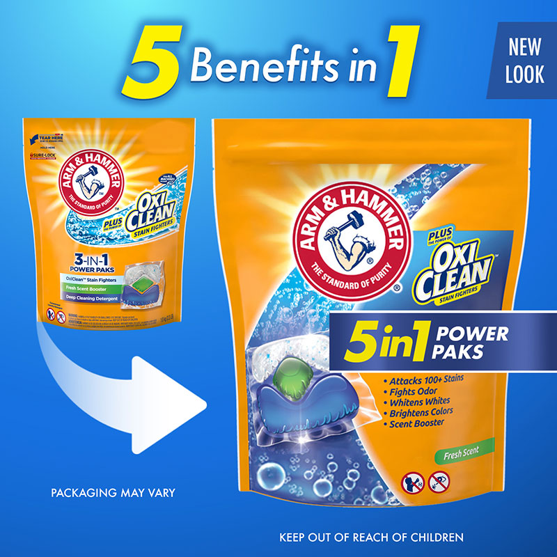 ARM & HAMMER™ 5-in-1 Power Paks