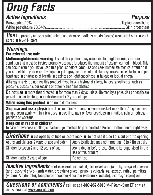 Orajel Cold Sore Fast-Acting Cream | Orajel™